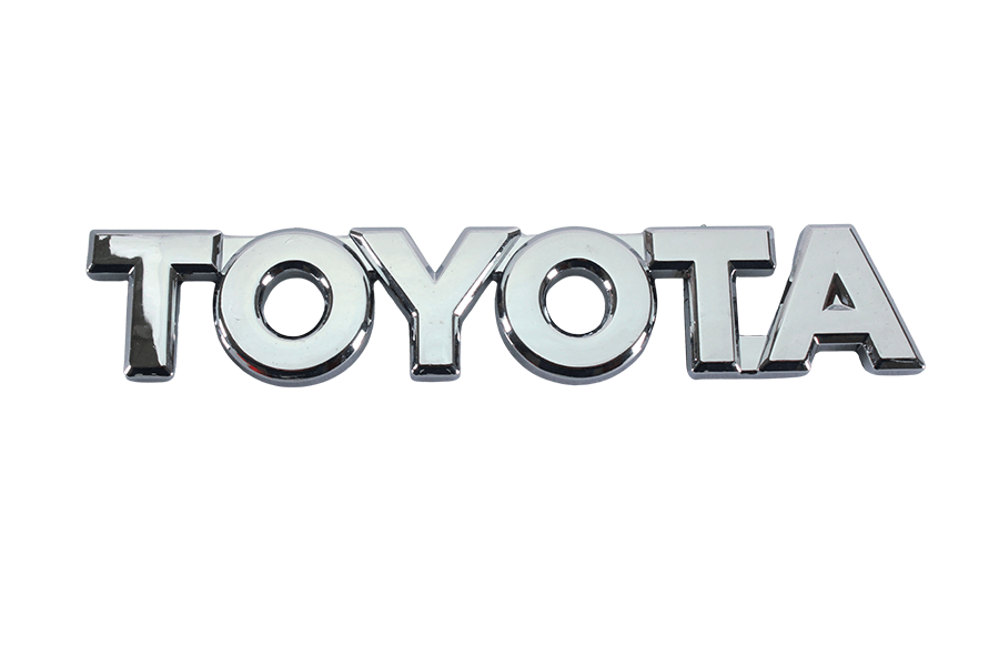 Repuestos La Guaca | Accesorios | Emblema Cromado Letras, TOYOTA
